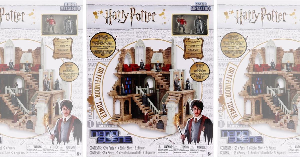 Harry Potter Gryffindor Tower Collectible Set Only $11.30 on Amazon ...