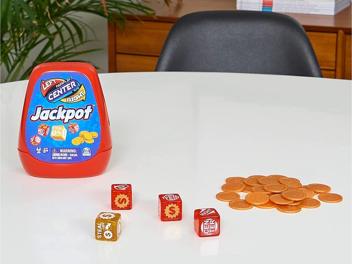 Left Right Center Jackpot Game Only $2.95 on Amazon (Unique Stocking ...