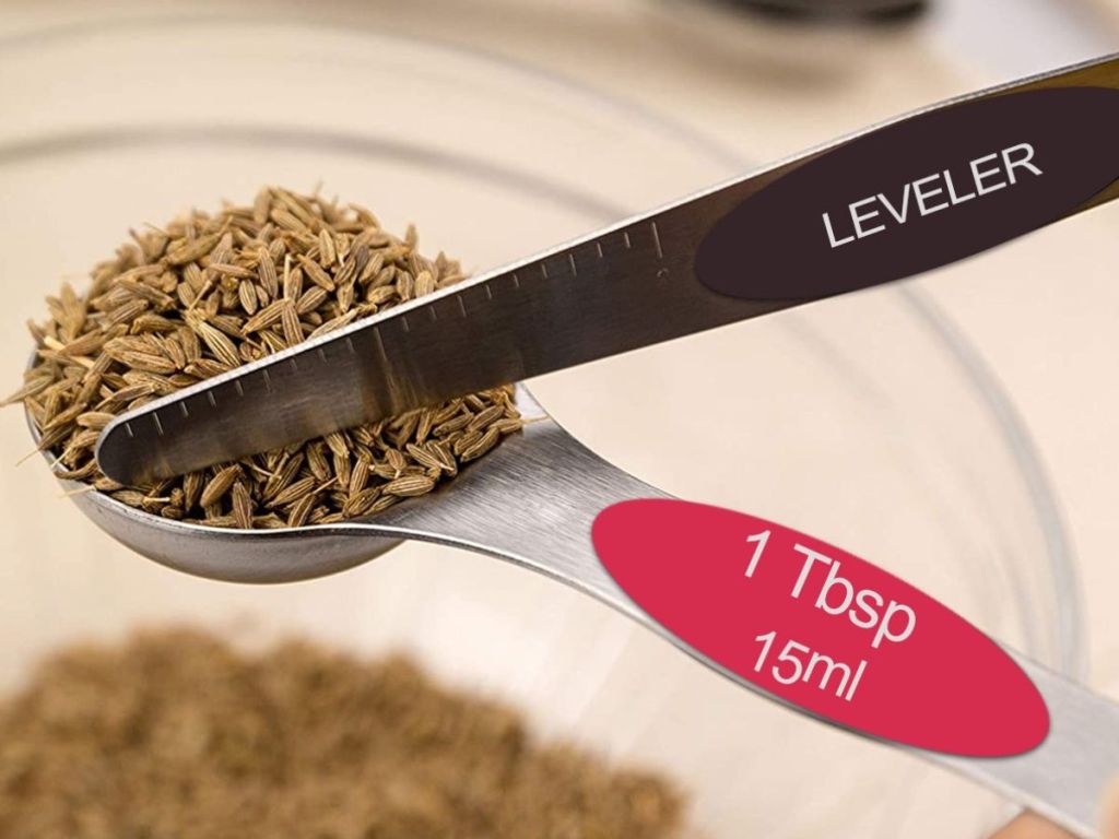 Magnetic Stainless Steel 8-Piece Measuring Spoons Set Only $4.97 on ...