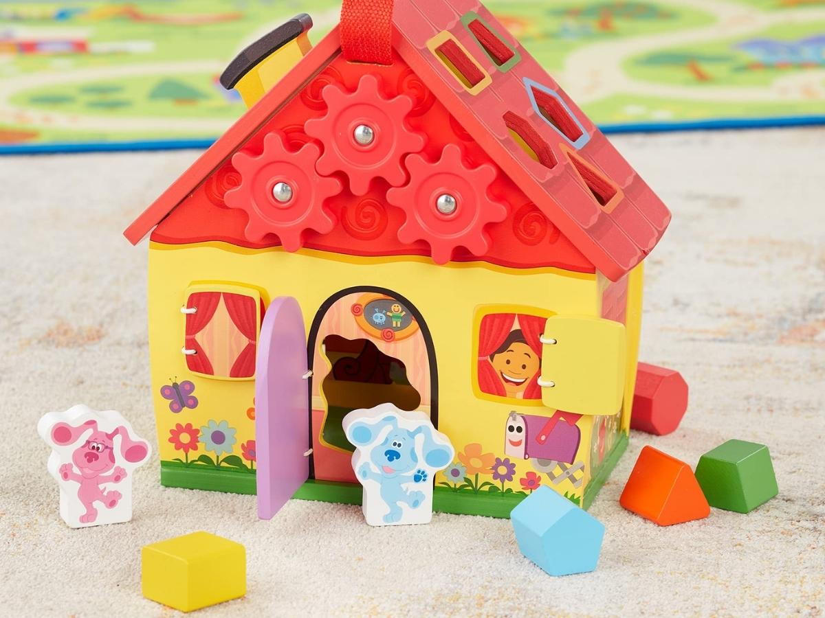 Blue's Clues Melissa and Doug Shape Sorter House Only $14.99 on Amazon ...