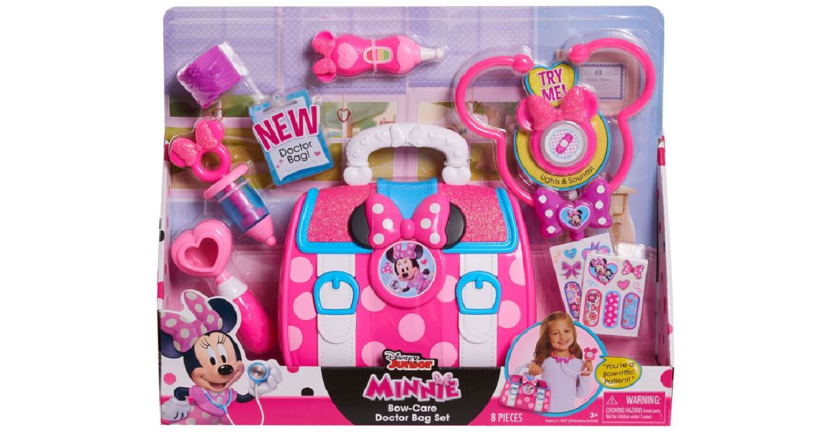 Disney Junior’s Minnie Mouse Doctor Bag Set Only $13.91 on Amazon ...