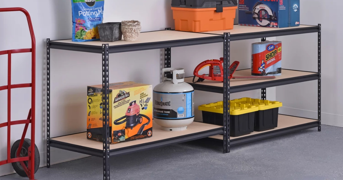 Adjustable 5-Tier Metal Storage Rack Only $49.98 Shipped on Walmart.com ...