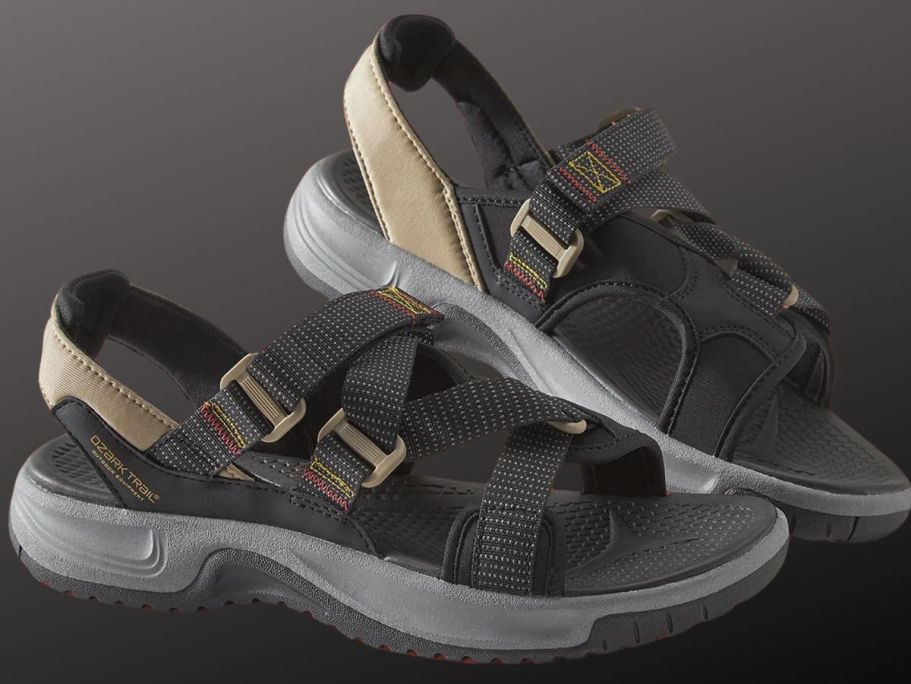 Ozark Trail Men's Trek Cross Strap Sandals Only $13 on Walmart.com ...