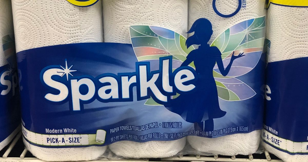 Sparkle Paper Towels Double Rolls 24-Pack Only $20.77 Shipped on Amazon ...