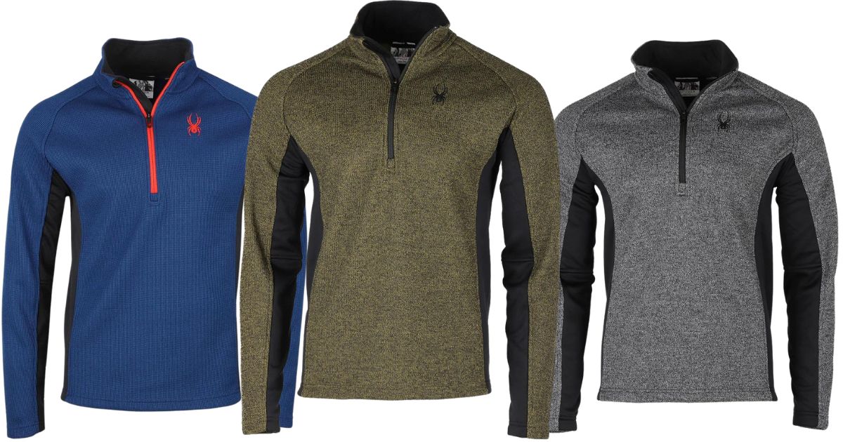 Spyder Men's Sweater Jacket Only $30 Shipped (Regularly $129)
