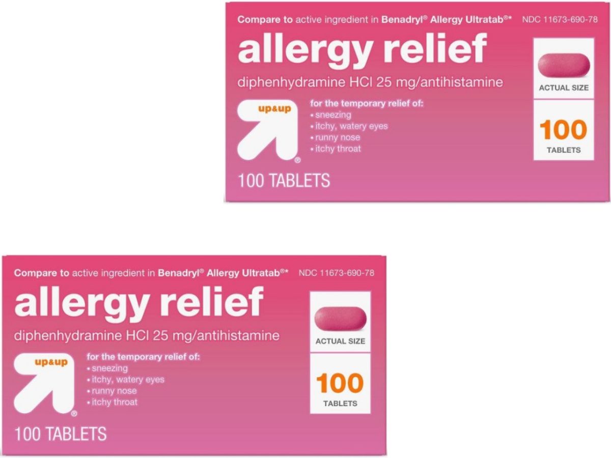 Up & Up Allergy Relief 200-Count Only $2.98 After Target Gift Card ...