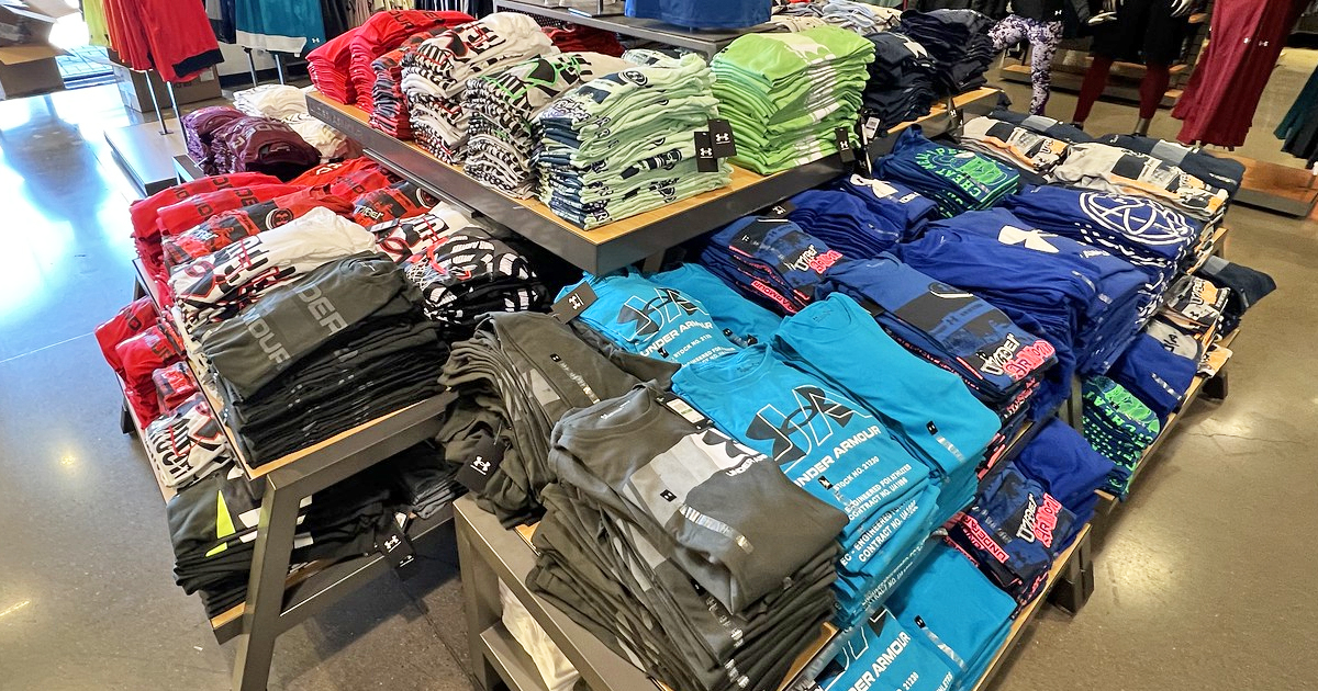 THREE Stacking Under Armour Outlet Promo Codes = Clothing from $8 ...