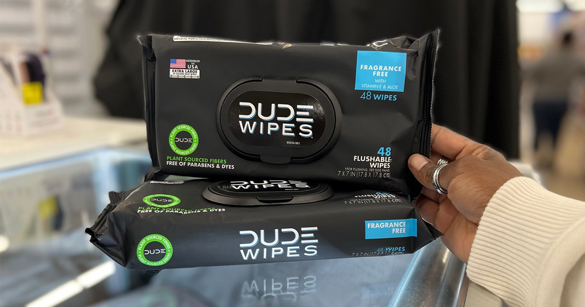 Dude Wipes 6-Pack Only $14.59 Shipped on Amazon | Just $2.43 Per Pack!