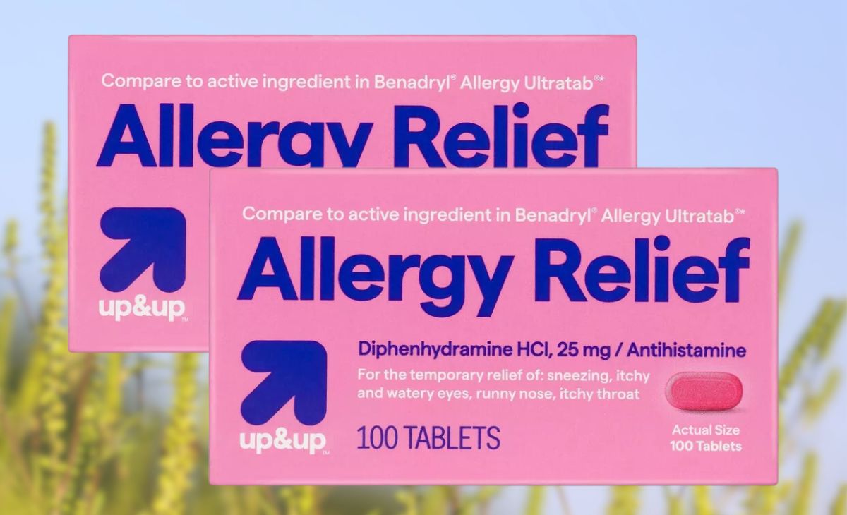 Up & Up Allergy Relief 200-Count Only $2.98 After Target Gift Card ...