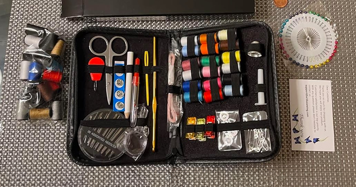 Travel Sewing Kit ONLY $5.44 on Amazon | Hip2Save
