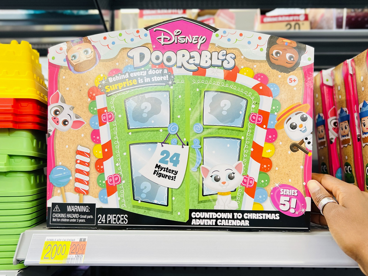 Disney Doorables Advent Calendar w/ 24 Figurines Just $20 at Walmart ...