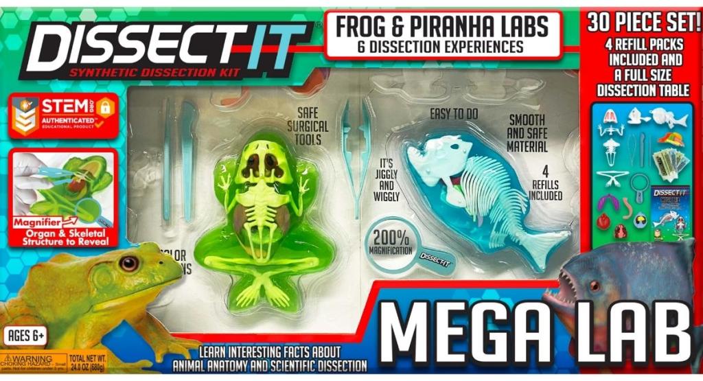 Dissect-It Mega Lab Interactive Toy 30-Piece Set Only $20 on Walmart ...