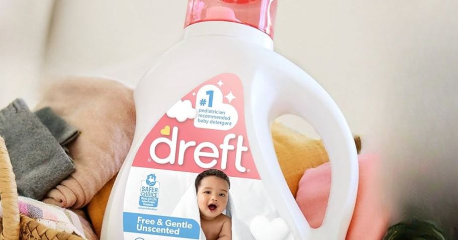 Dreft Laundry Detergent 92oz Just $16.97 + $2.20 Amazon Credit | Hip2Save