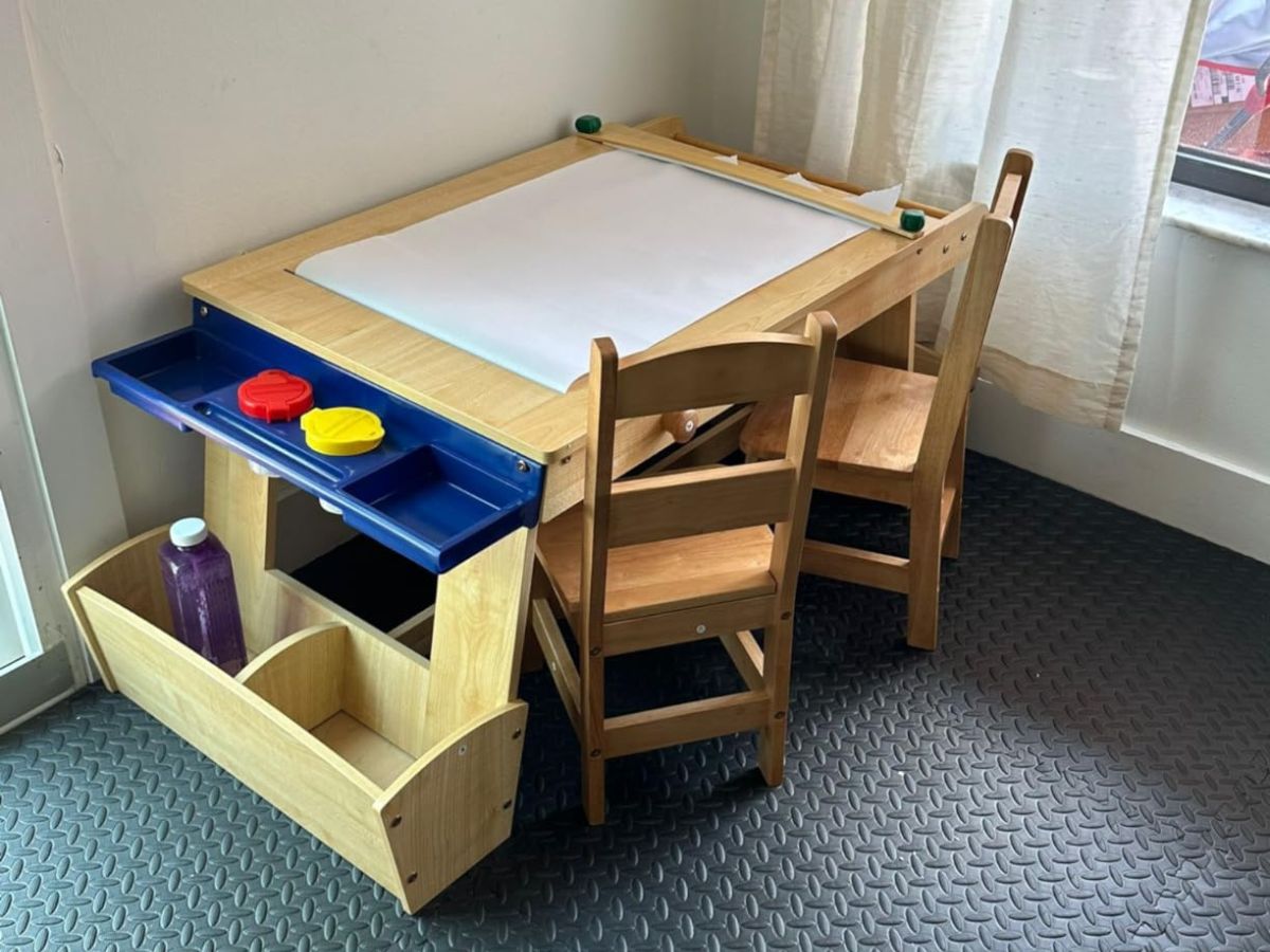 KidKraft Drying Rack & Art Storage Table Just $80.65 Shipped (Reg. $218 ...