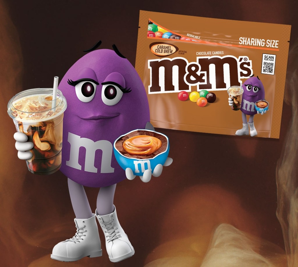 Caramel Cold Brew M&M's Launching in February