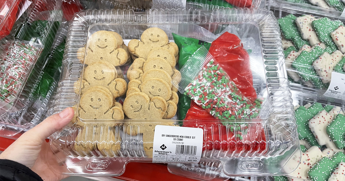 Christmas Cookie Decorating Kits Only $8.98 at Sam's Club | Gingerbread ...