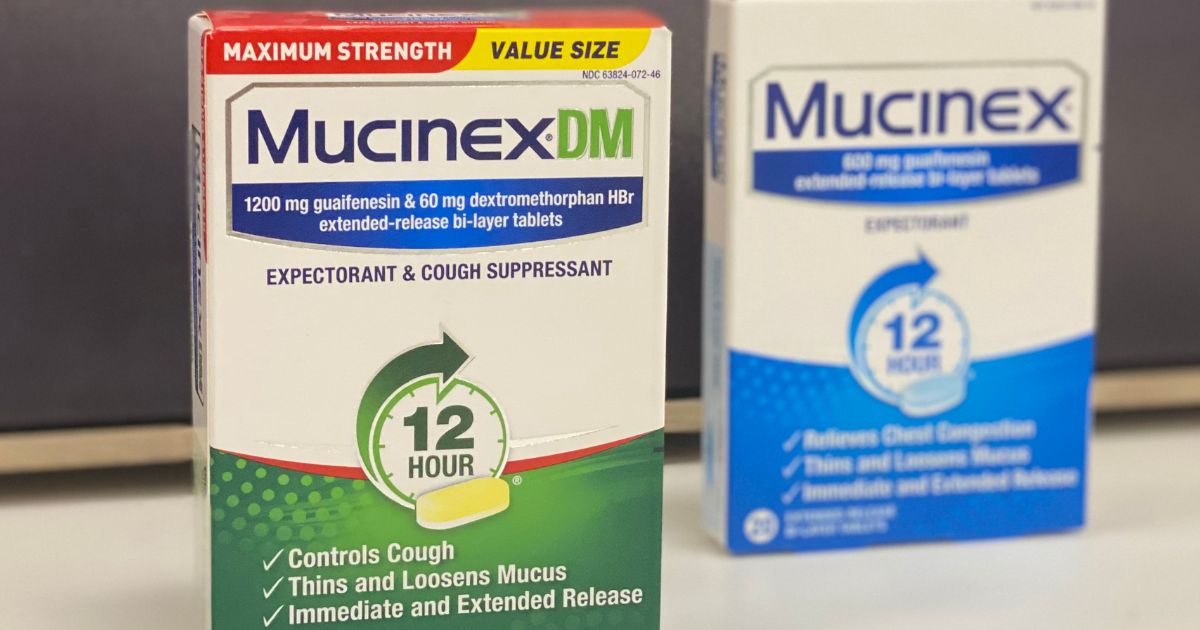 Up to 65% Off Mucinex on Amazon + Free Shipping | Stock up for Cold ...