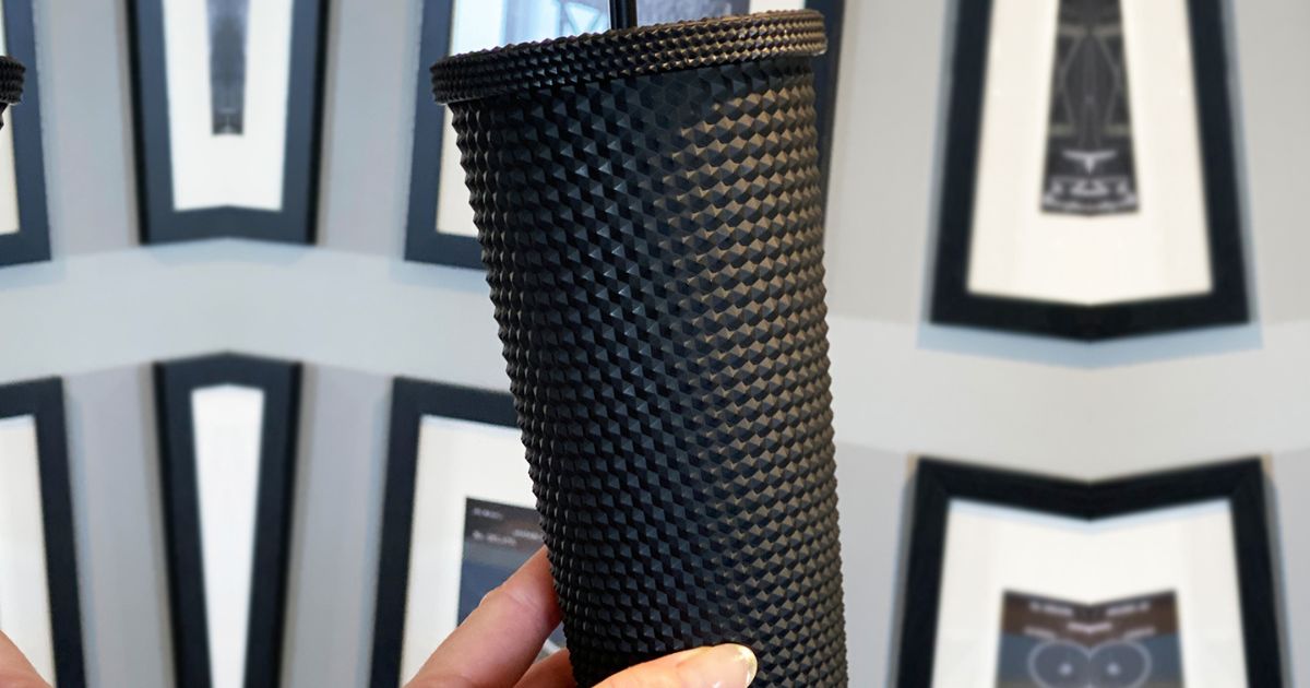 Studded Beverage Tumblers Only $5 | Matte & Iridescent Cups Look Just ...
