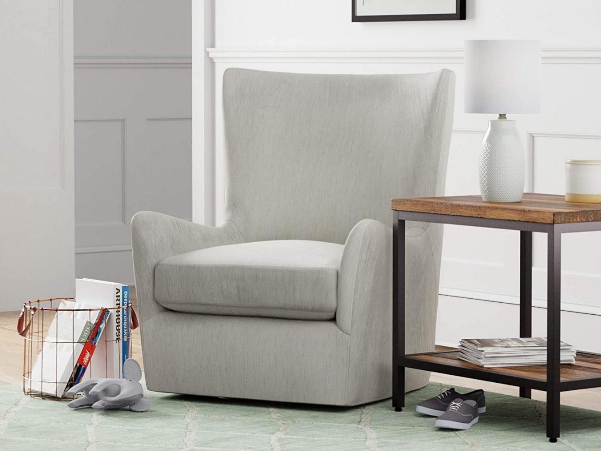 Stone & Beam Kingsepp Upholstered Glider Just $248.39 Shipped on Amazon ...