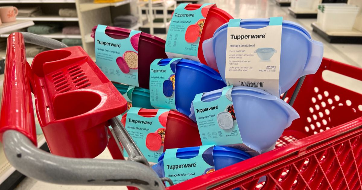 Tupperware Storage Containers Are Now Available at Target (Including ...