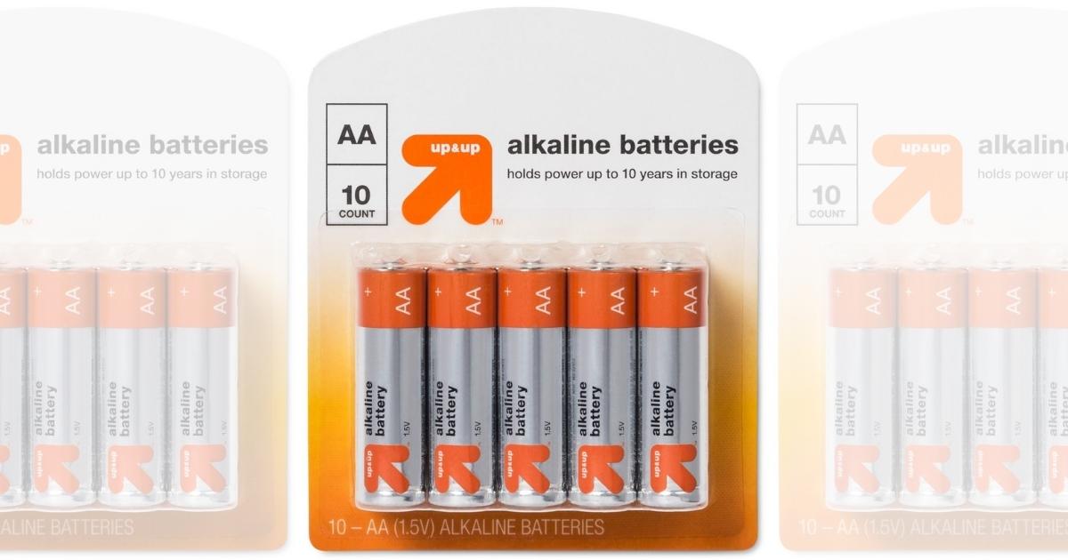 Up & Up AA Batteries 10-Count Just $3.69 on Target.com (Regularly $8 ...