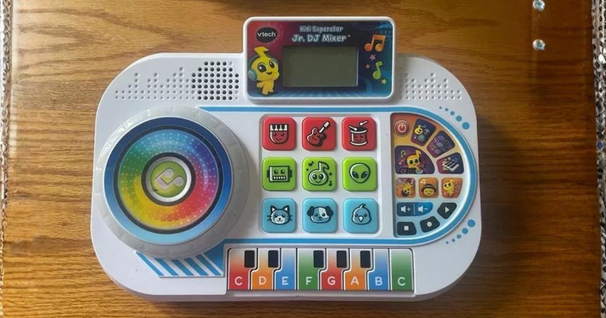 VTech Kidi Superstar Jr. DJ Mixer Toy Only $8.95 on Target.com | Hip2Save