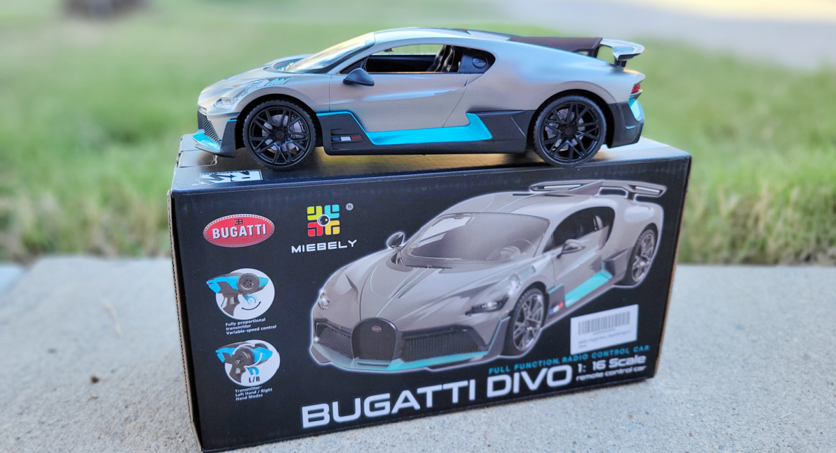 Bugatti Divo Remote Control Car w/ LED Lights $24.99 Shipped on Amazon ...
