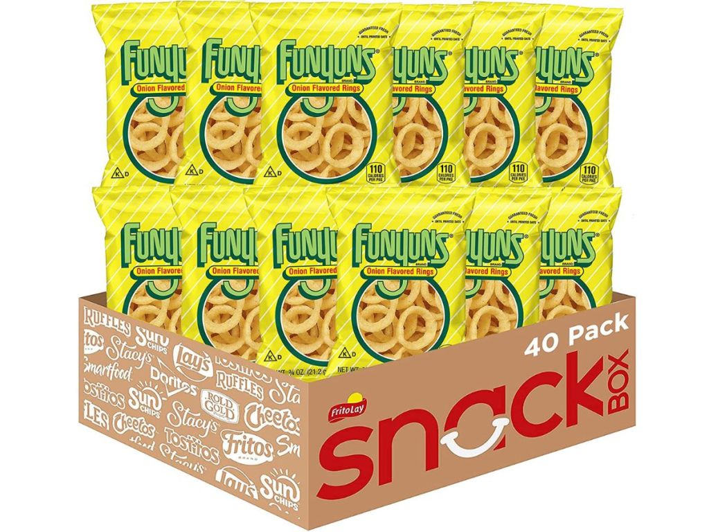Frito-Lay Funyuns 40 Count Box Just $14.42 Shipped on Amazon | Just 36 ...
