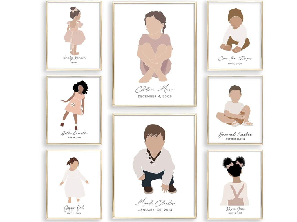 Custom Prints From $9.99 + FREE Shipping | Child Designs & Couple Styles