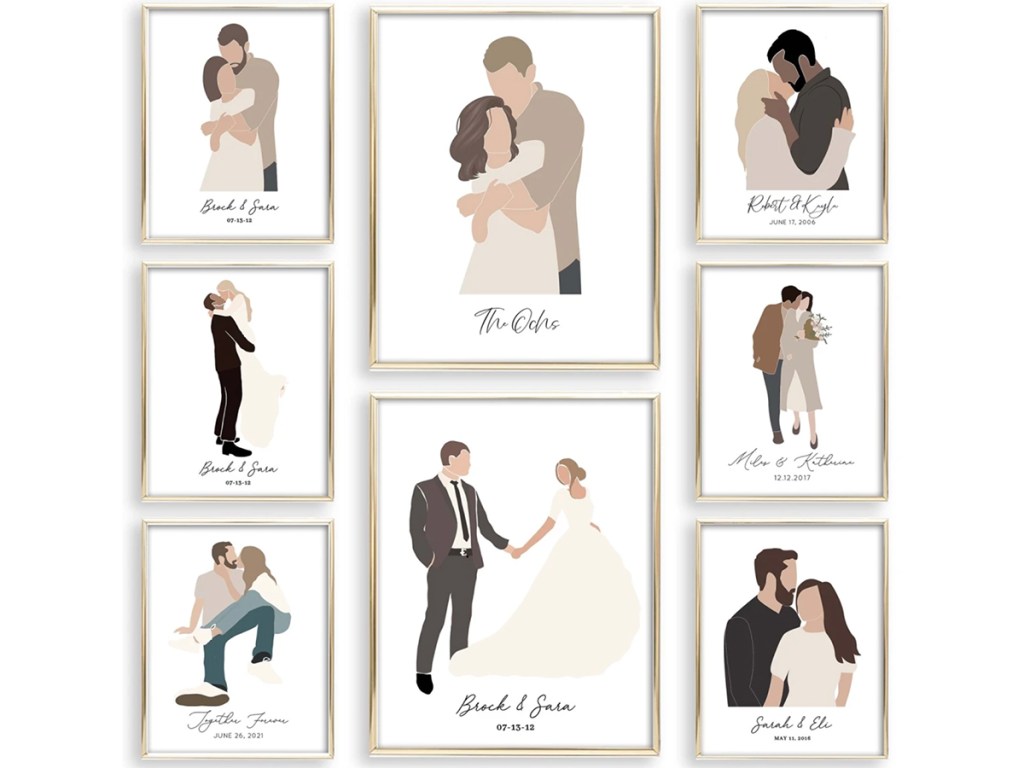 Custom Prints From $9.99 + FREE Shipping | Child Designs & Couple Styles