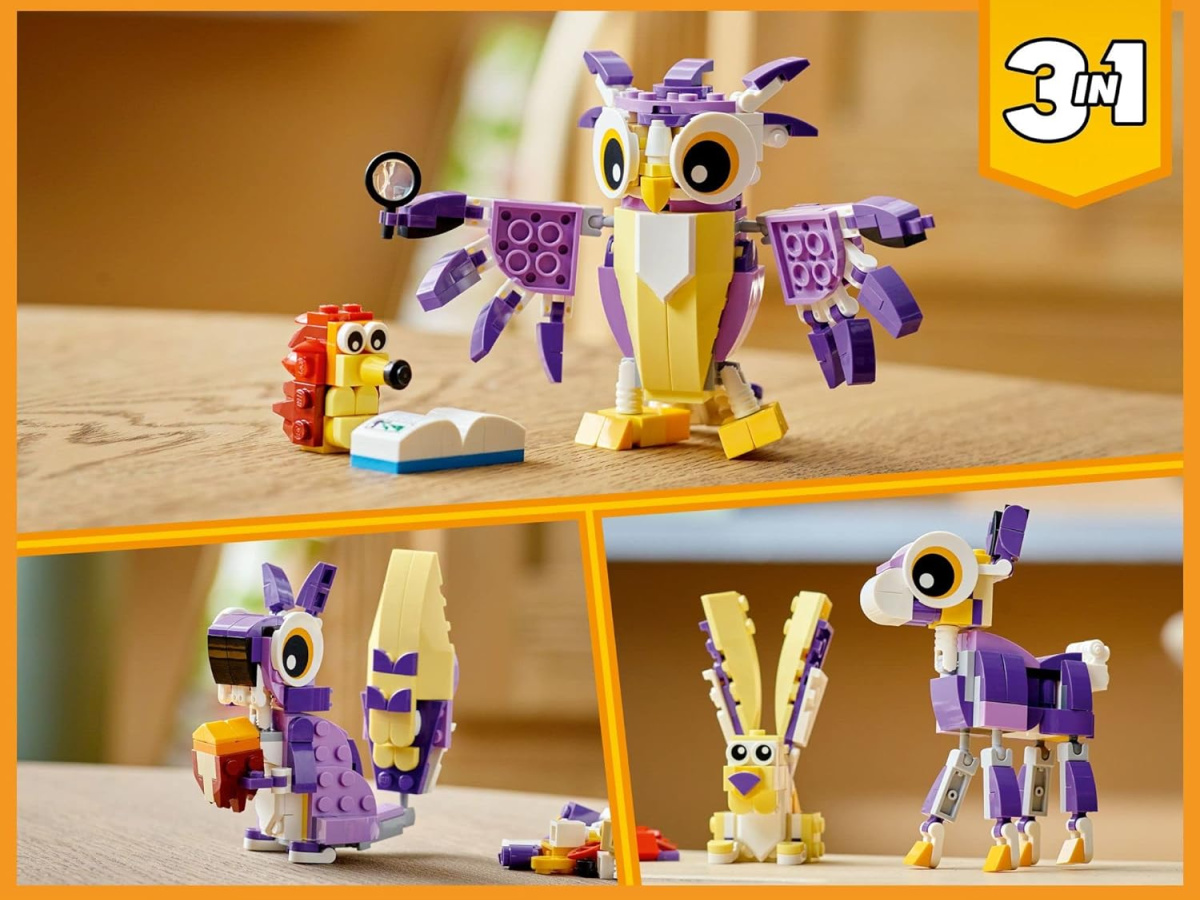 LEGO Fantasy Forest Creatures 3-in-1 Set Just $9.99 on Amazon ...