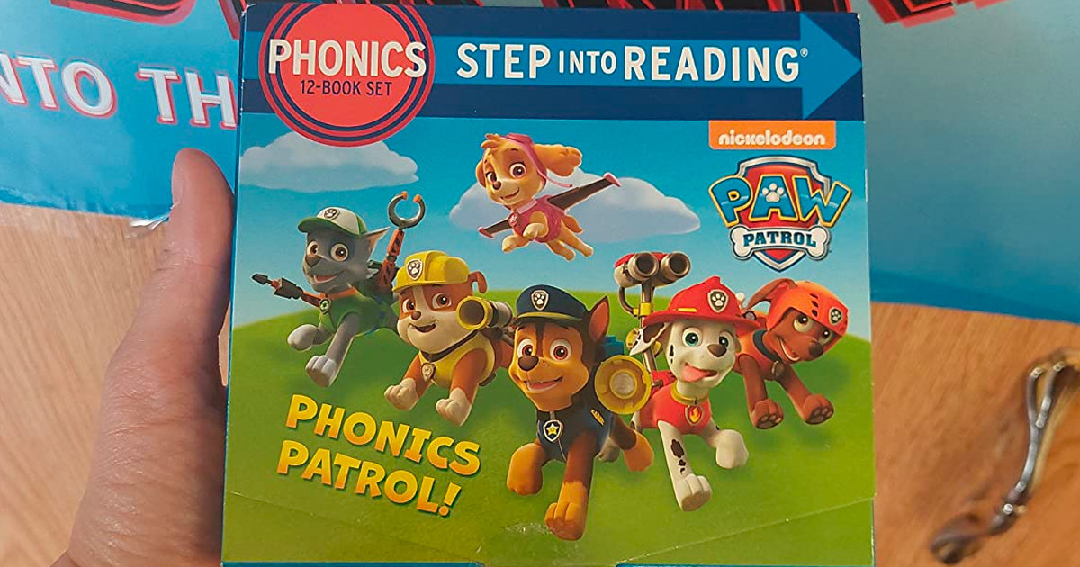 Over 50% Off Boxed Book Sets for Kids on Amazon | 12 Paw Patrol Books ...