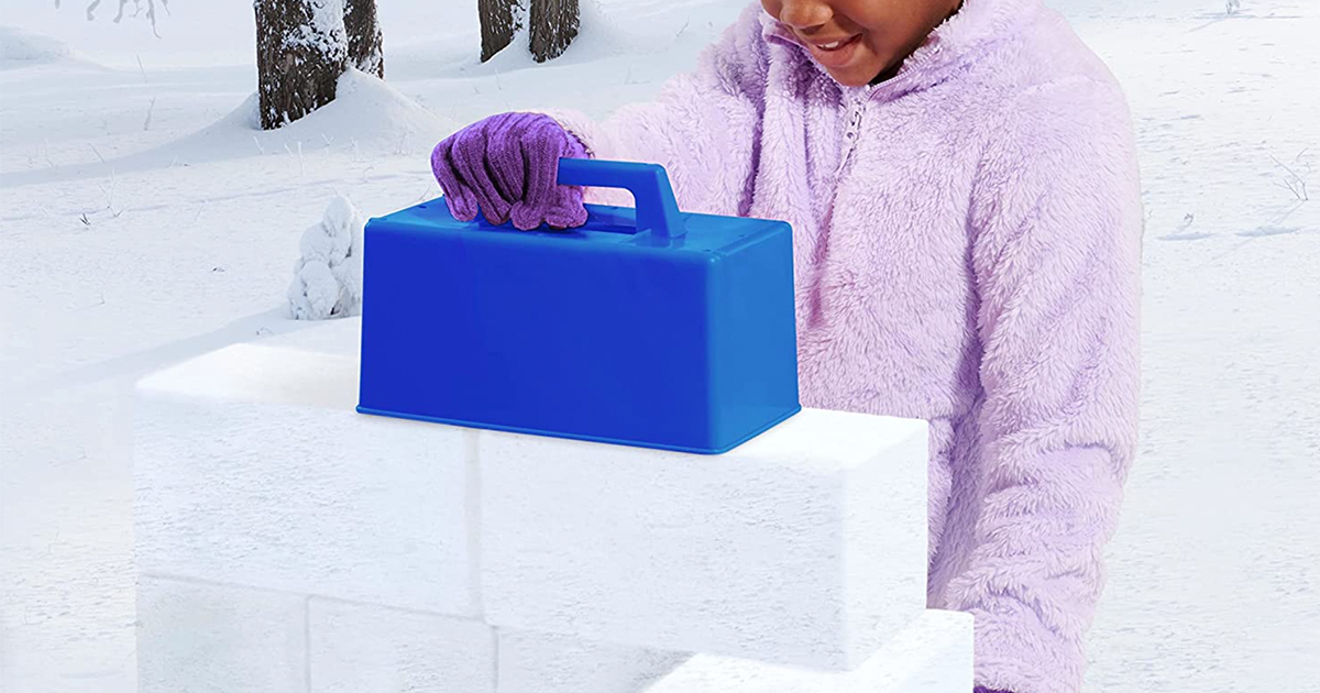 Slinky Brickz Building Toy Just $3.22 on Amazon | Build with Snow or ...