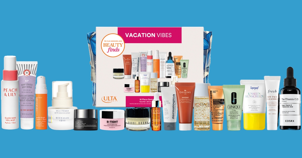 ULTA Summer Sampler Kit JUST $30 (Includes Full-Size $25 COSRX Vitamin ...