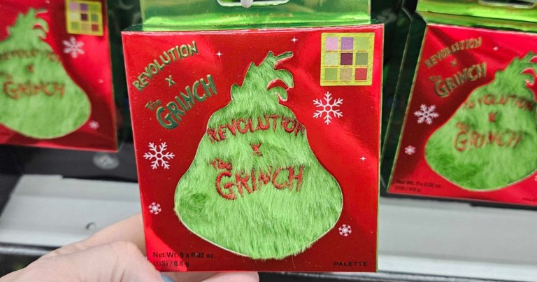 NEW Makeup Revolution x Grinch Collection at Walmart! | Hip2Save