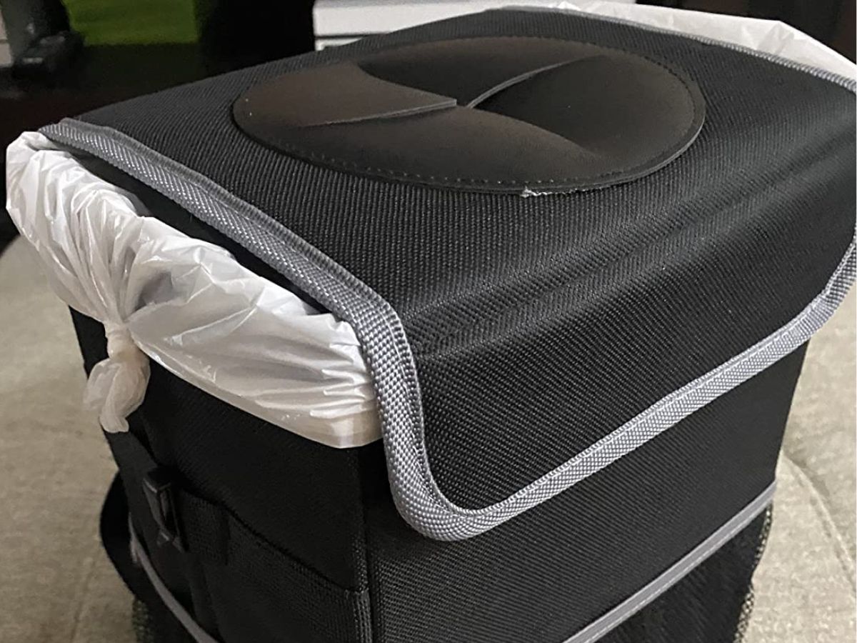 Leakproof Car Trash Can Only $3.99 on Amazon (Regularly $8) | Hip2Save