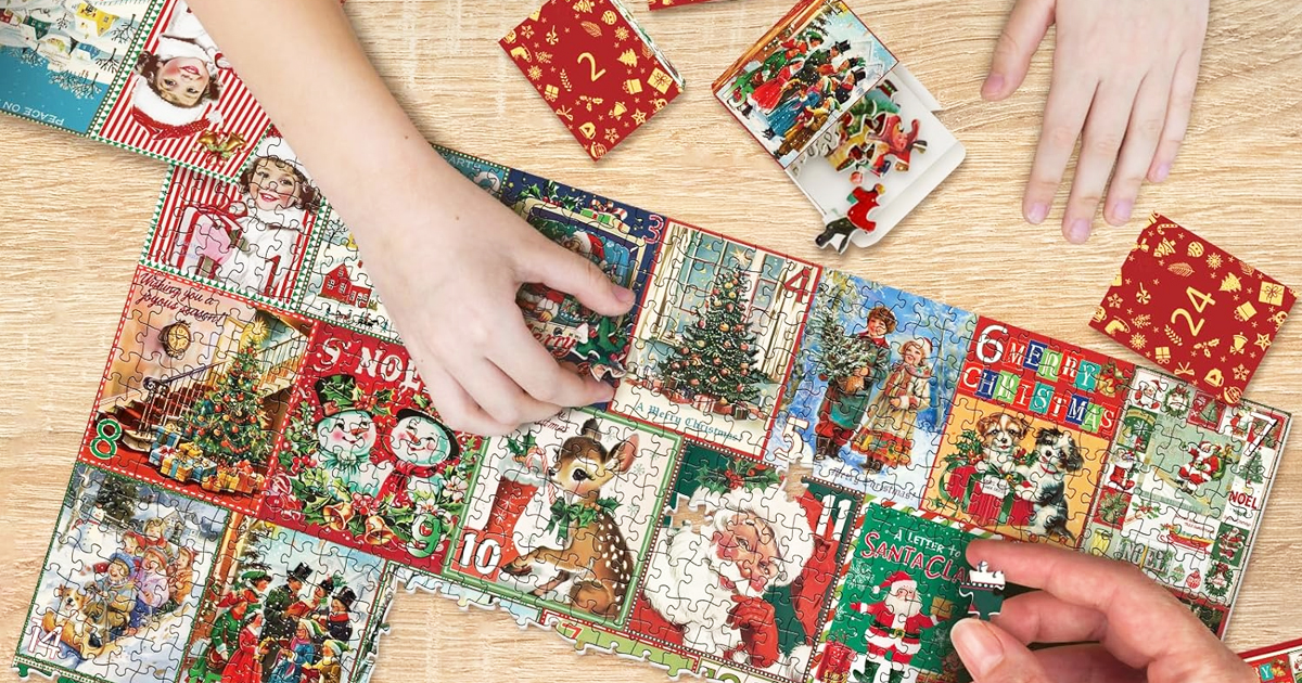 Christmas Jigsaw Puzzle Advent Calendar Only $11.99 Shipped for Amazon ...