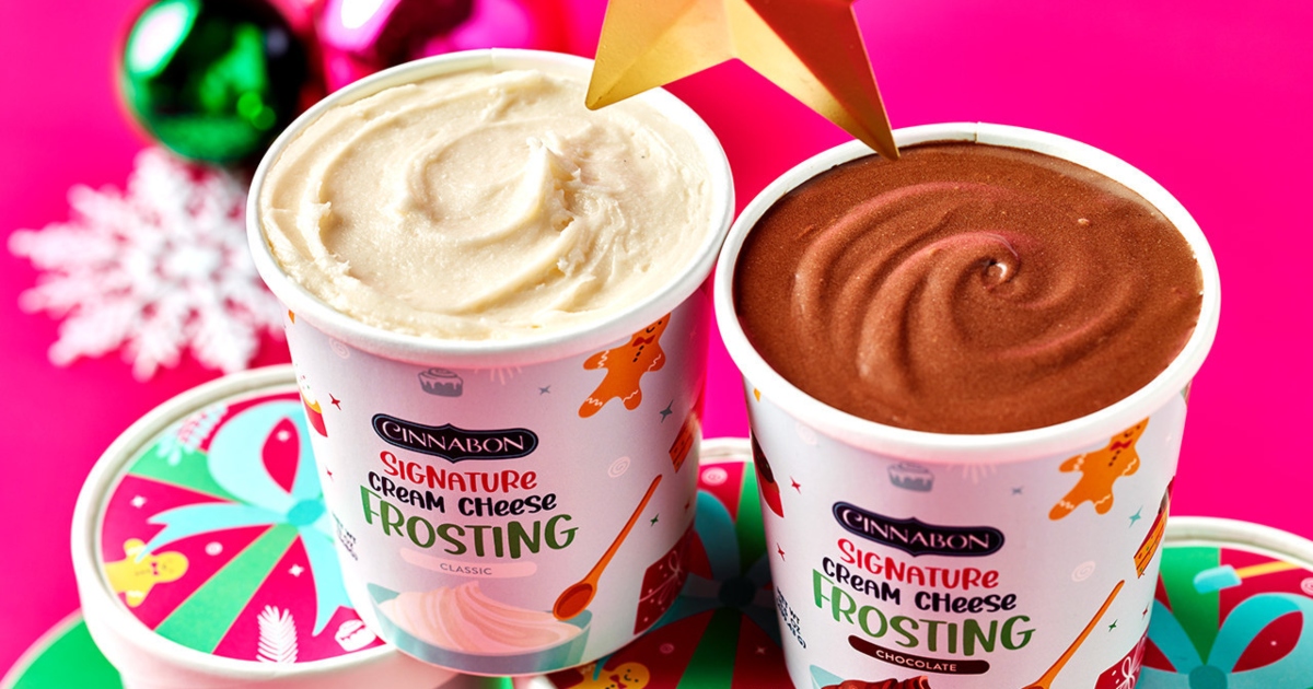 You Can Now Buy Pints of Cinnabon Frosting in Classic Cream Cheese ...