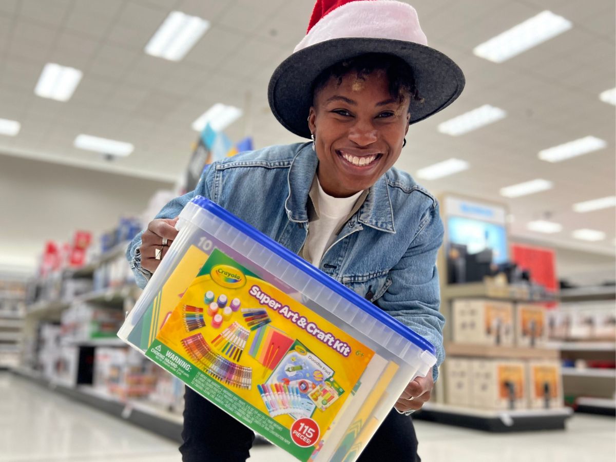Crayola 115-Piece Super Art & Craft Kit Only $14.99 on Target.com (Reg ...