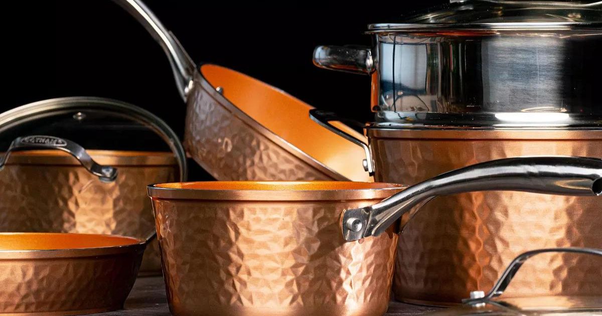 70% Off Gotham Steel Cookware on Macy's.com | 10-Piece Set Only $53.93 ...