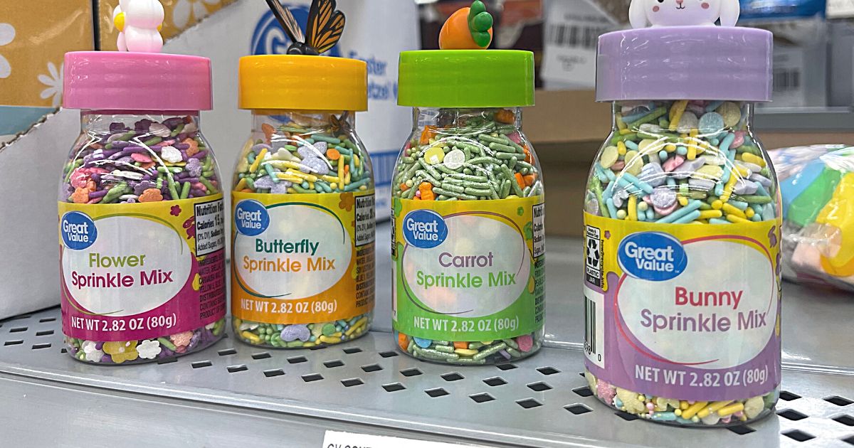 Walmart Easter & Spring Sprinkles from $2.98 | Lots of Cute Designs ...