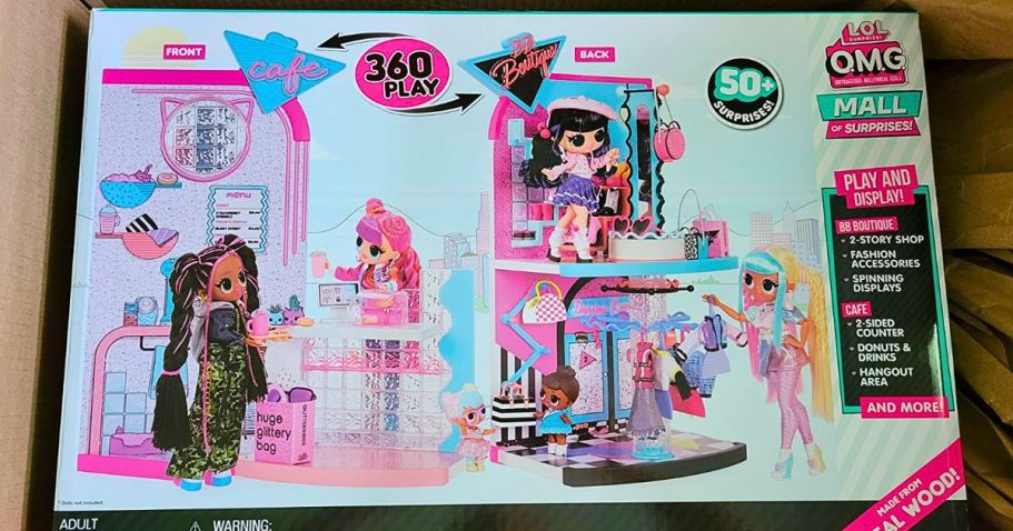 LOL Surprise Mall Playset w/ Over 50 Surprises Just $23 on Amazon (Reg ...