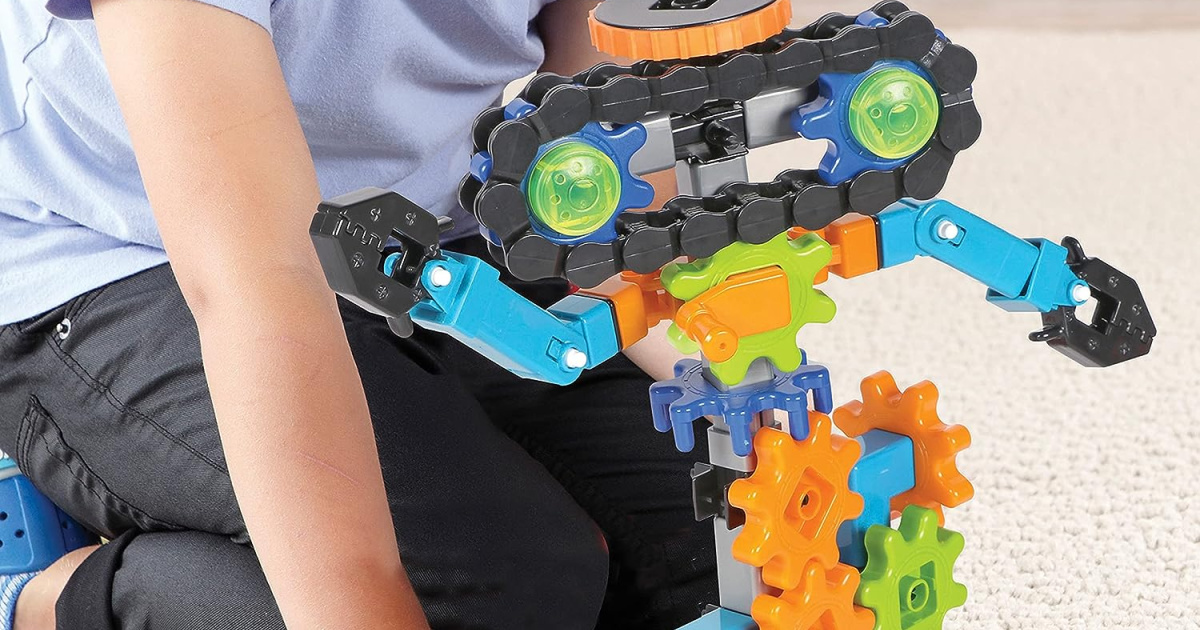 Learning Resources Gears Robots 116-Piece Building Set Only $18.74 on ...