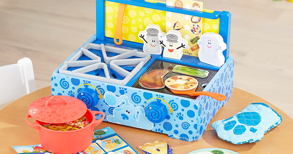 Melissa & Doug Blue's Clues Cooking Play Set Just $21 on Amazon ...