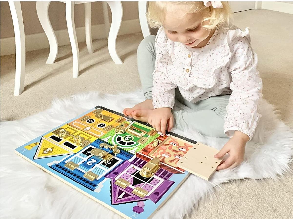 Melissa and Doug Latches Board Only $11.60 on Amazon (Regularly $33 ...