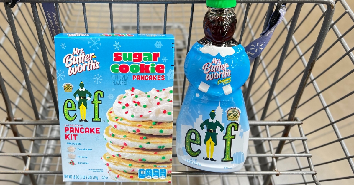 Mrs. Butterworth's Releases 'Elf'-Themed Pancake Mix & Syrup