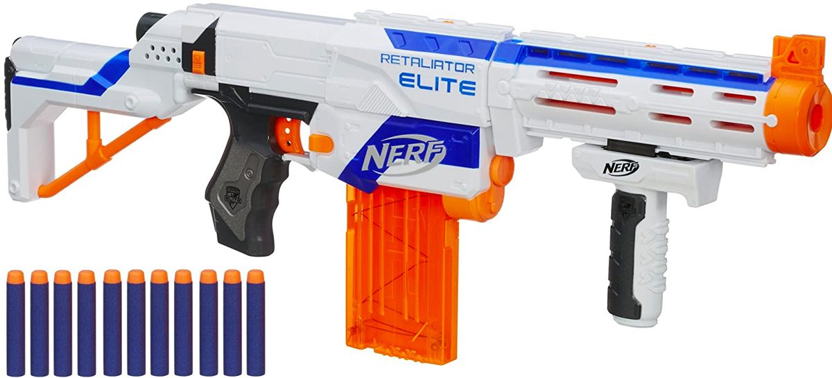 NERF N-Strike Elite Retaliator Blaster Only $22.30 on Amazon (Regularly ...
