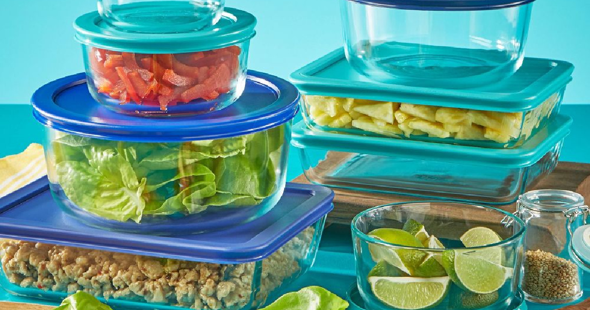 Pyrex Glass Storage 18-Piece Set Only $29.99 on Target.com (Regularly $45)