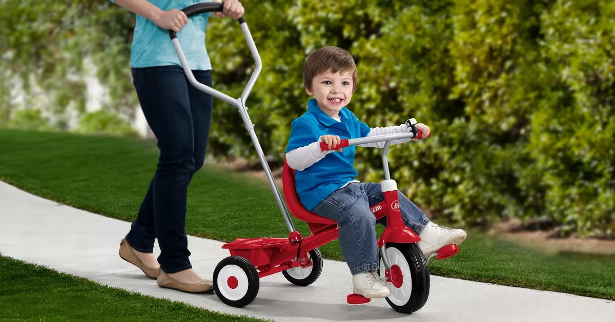 Radio Flyer Steer-and-Stroll Tricycle from $47.48 Shipped (Reg. $90 ...
