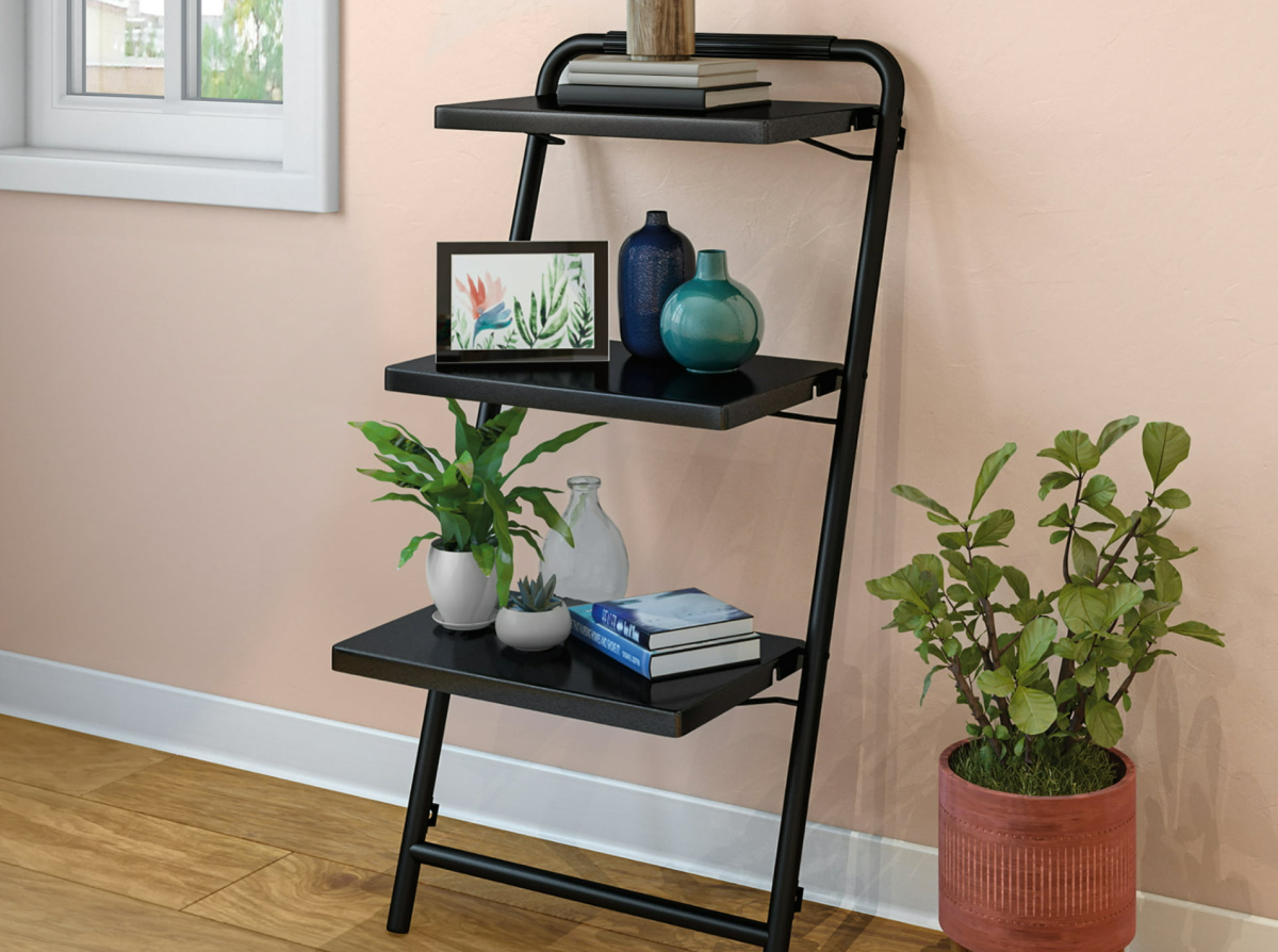 Sauder 3-Tier Leaning Bookshelf Just $26 on Walmart.com (Regularly $46 ...